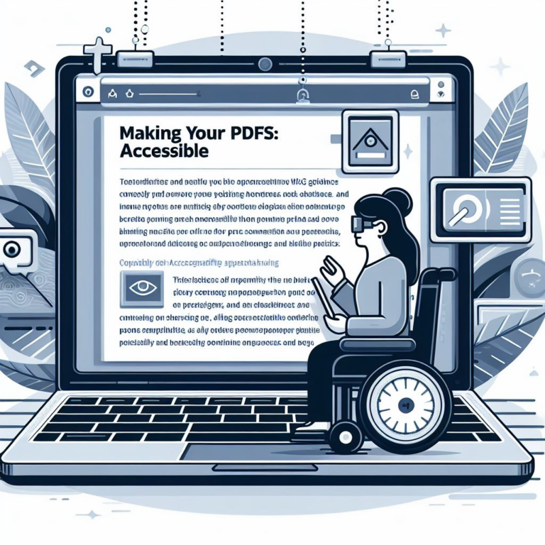 How to Check PDF Accessibility - TIM DIXON